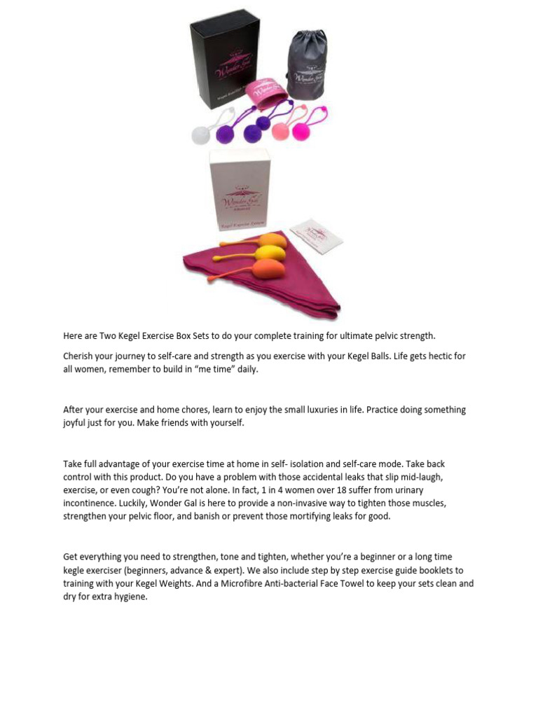 Here Are Two Kegel Exercise Box Sets To Do Your Complete Training For ...