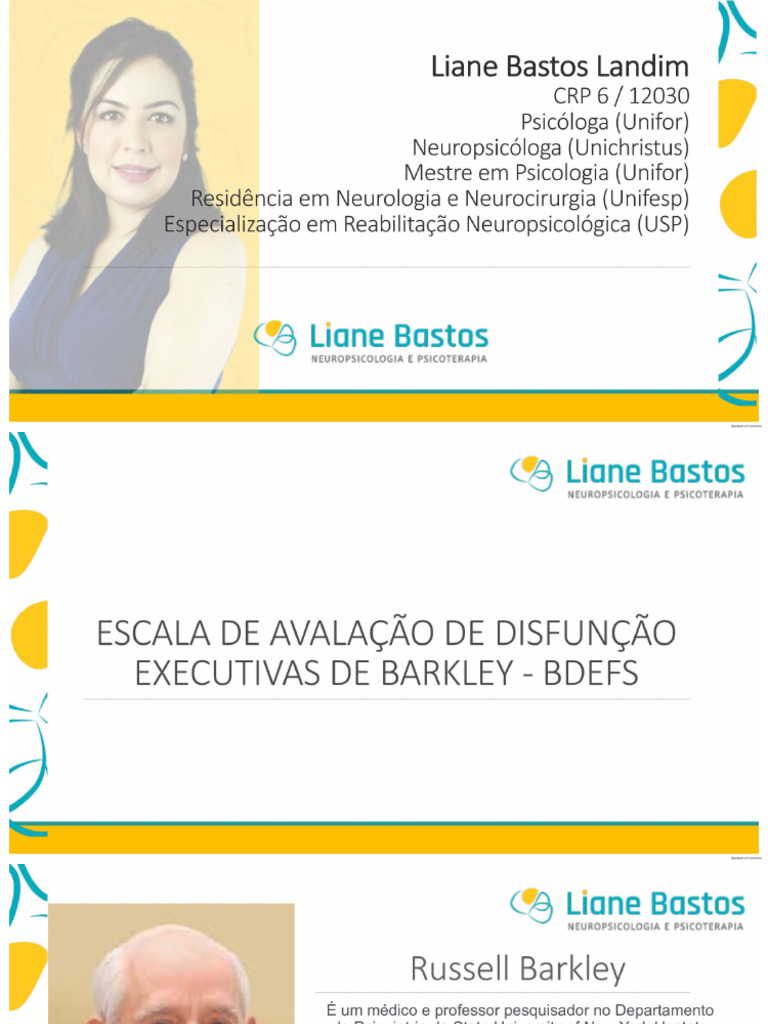 Escala BDEFS PDF | PDF