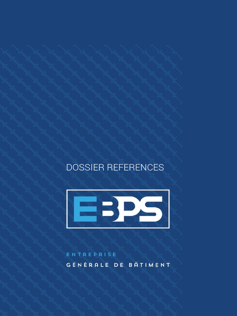 Dossier References Ebps - 2024 | PDF