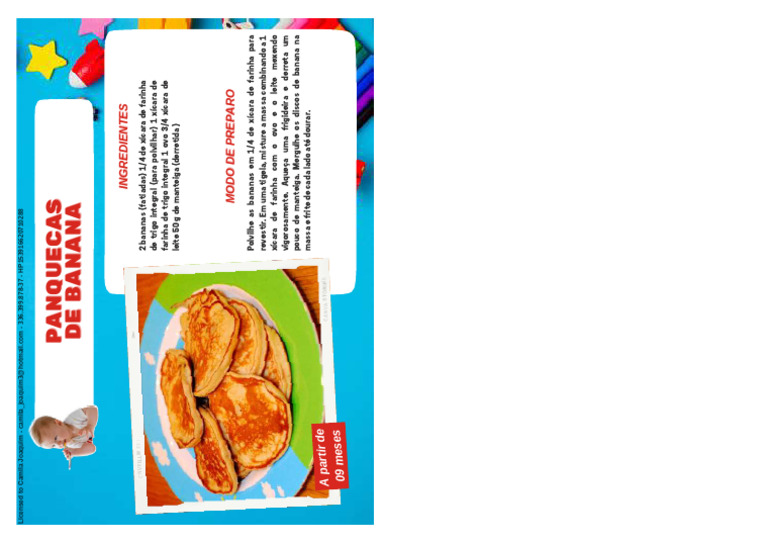 Receitas Cardápio Do Bebê - 22-112 - Compressed-1 | PDF