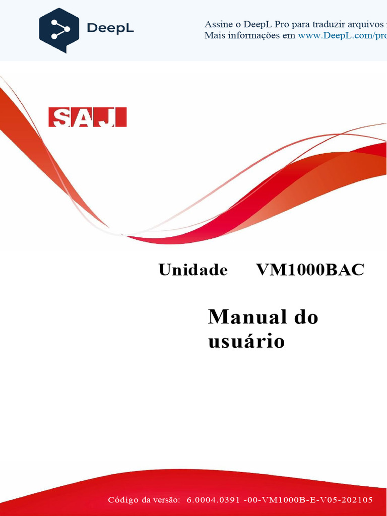 _VM1000B General Inverter User Manual V05-20211227053515733 Pt-BR | PDF