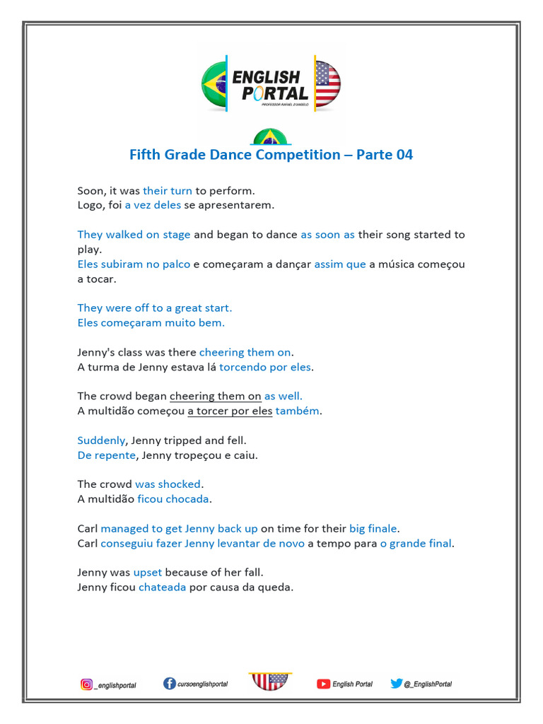 Fifth Grade Dance Competition 04 | PDF