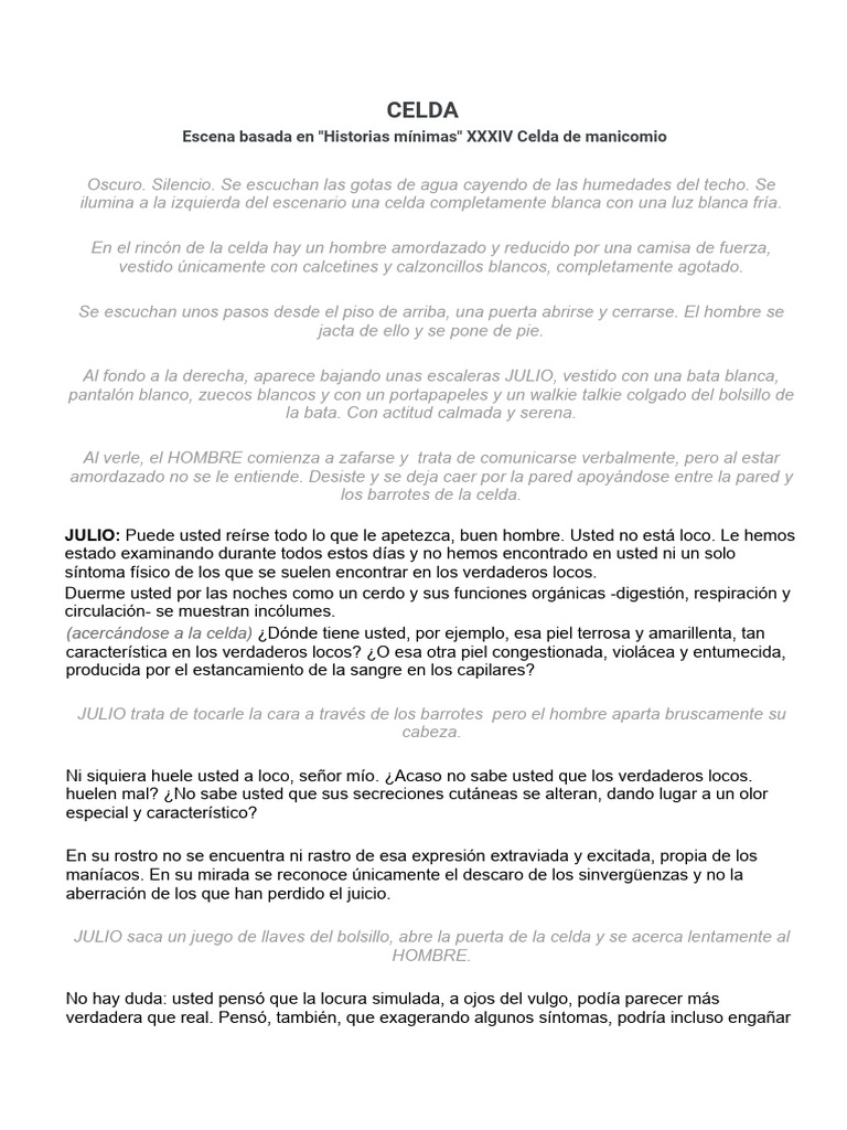 Adaptación Celda | PDF