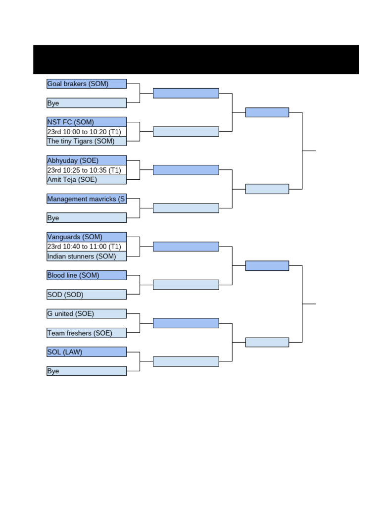 32 Team Playoff Bracket | PDF