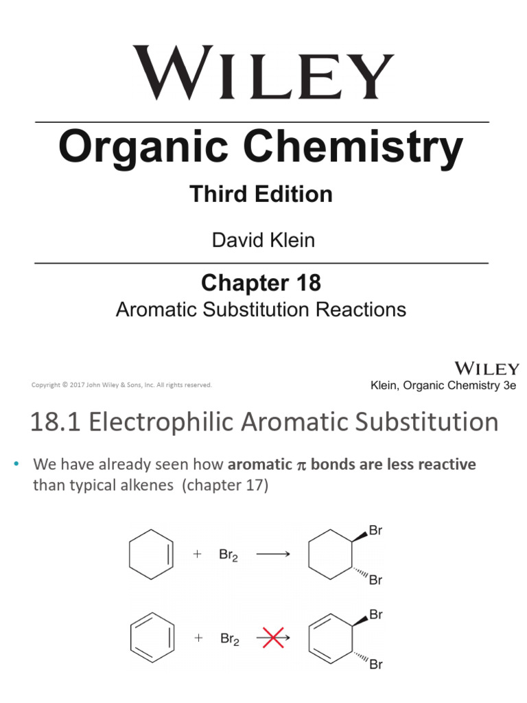 Ch18 Aromatic Sub Reactions | PDF