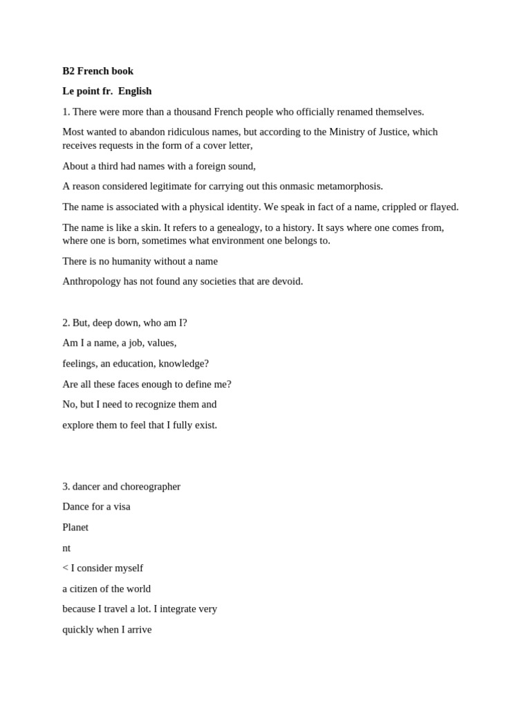 B2 French Book | PDF