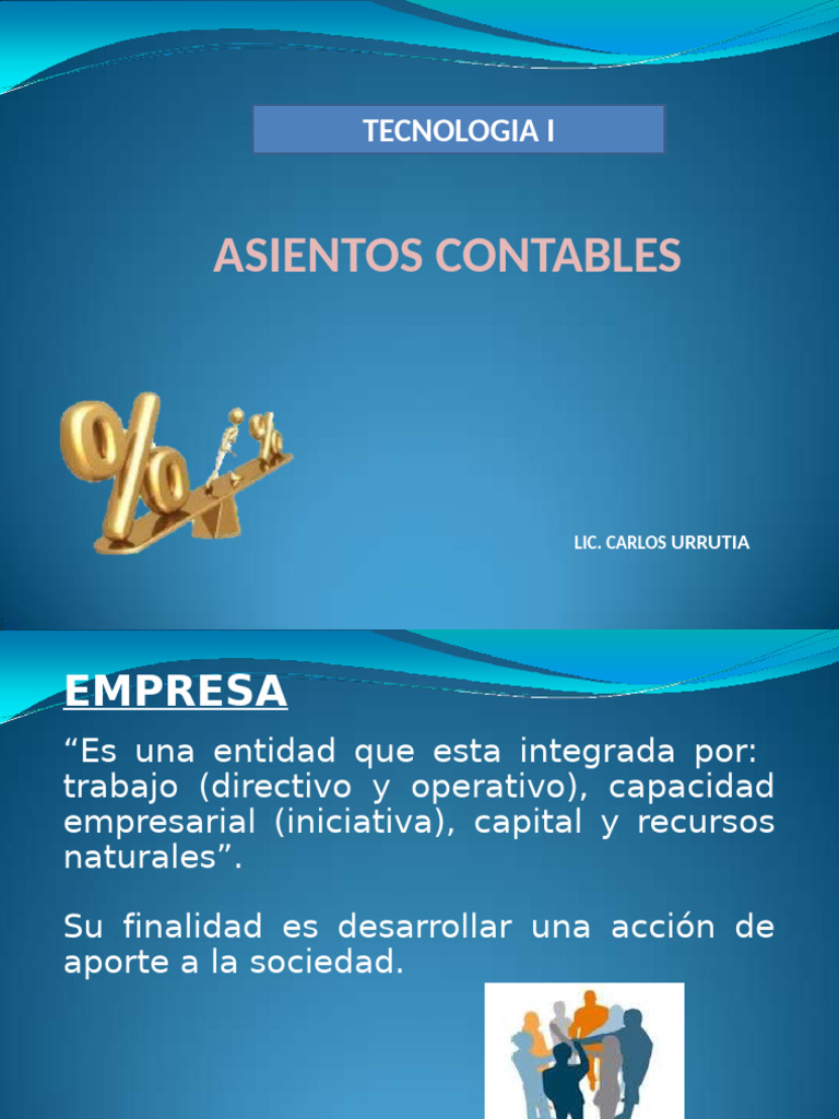 Asientos Contables | PDF