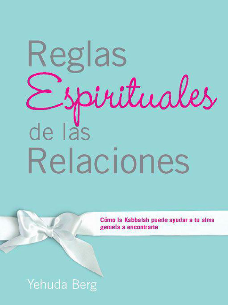 Reglas Espirituales de Las Relaciones | PDF