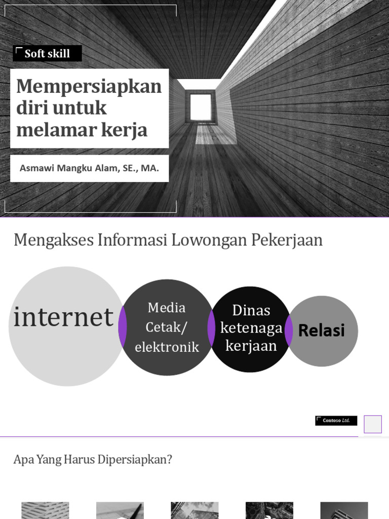 Mempersiapkan Surat Lamaran Kerja | PDF