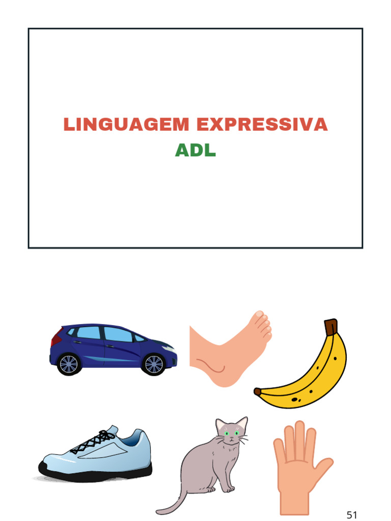 Linguagem Expressiva - Adl - Figuras | PDF