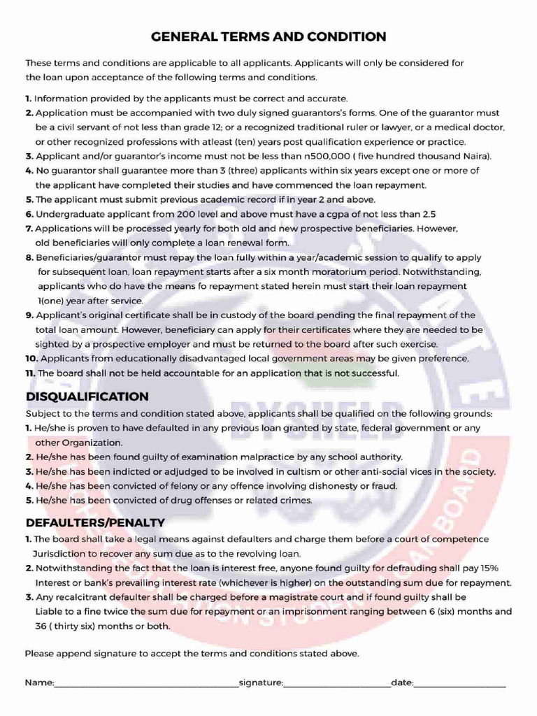 BYSHELB - GUARANTOR - FORM Back Page 2 | PDF