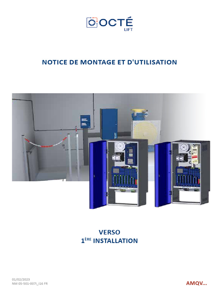 OCTE NM 05-501-007I - I16 - VERSO Installation - FR - A4 | PDF