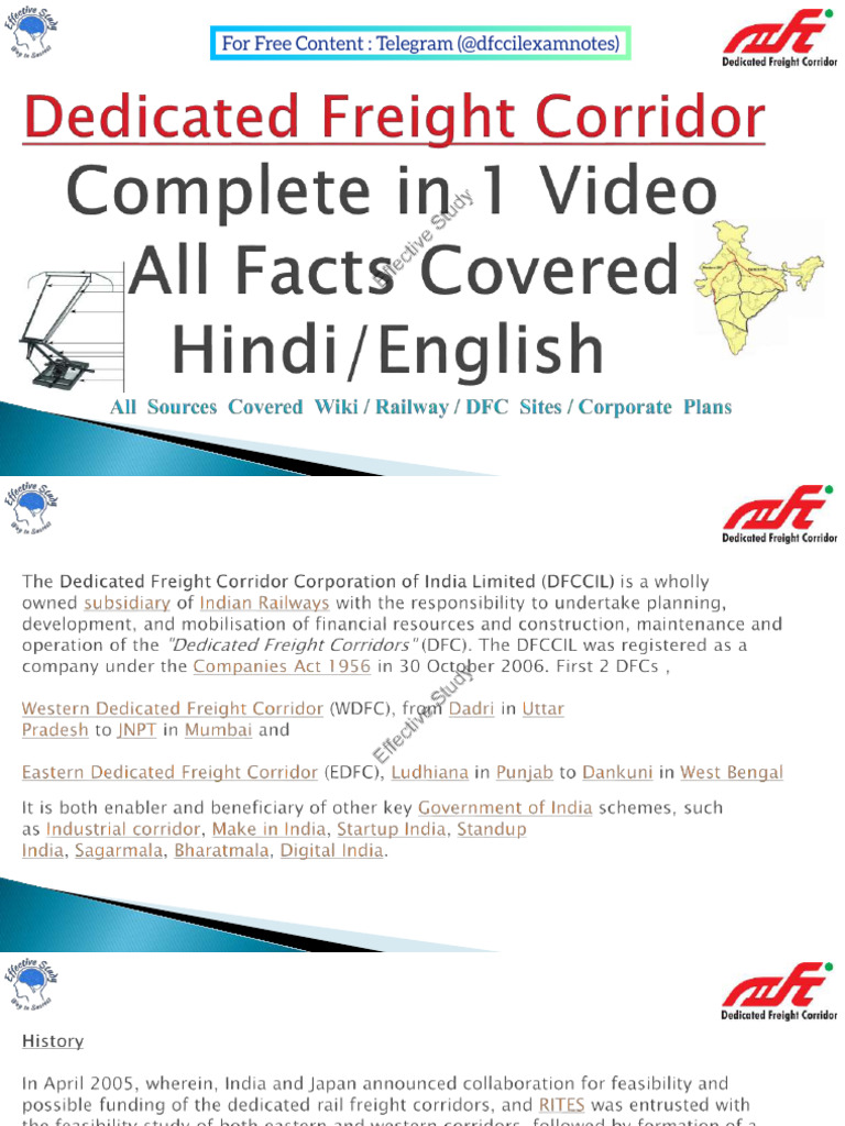 Dfccil Concept | PDF