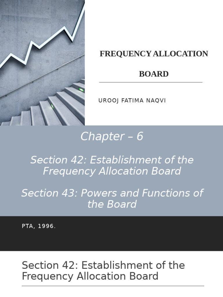 FREQUENCY ALLOCATION BOARD | PDF