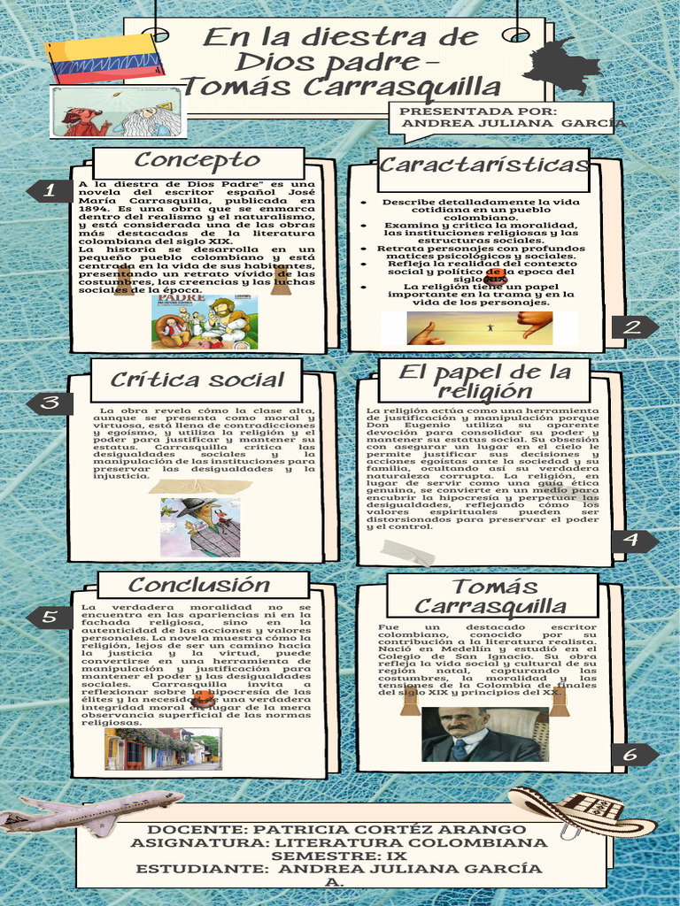 A La Diestra de Dios Padre - Tomás Carrasquilla. Andrea García | PDF