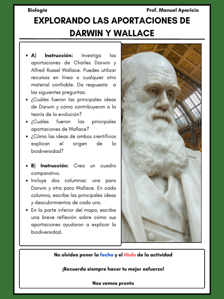 Darwin y Wallace | PDF