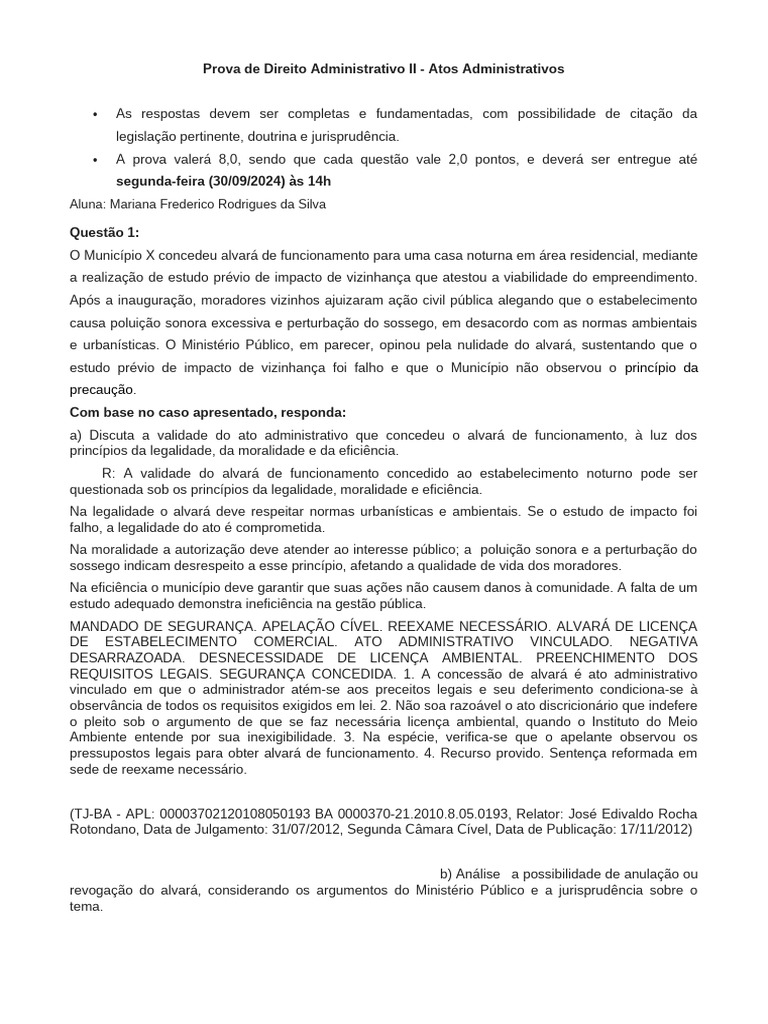 Prova Adm | PDF