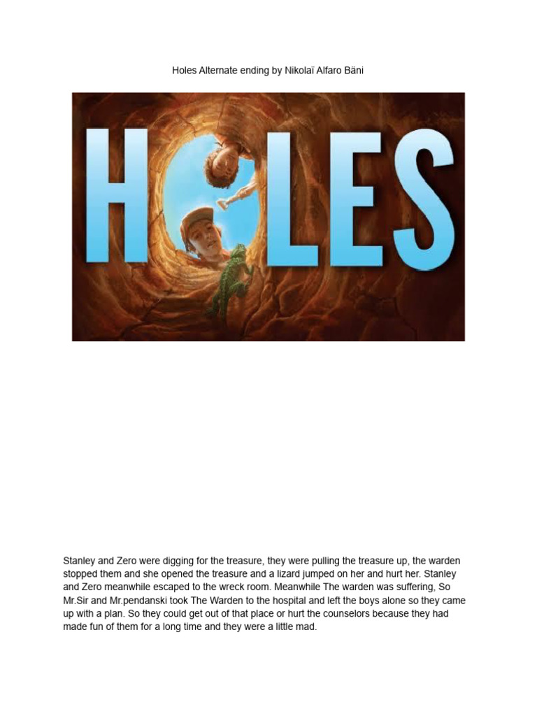 Holes Altered Ending | PDF