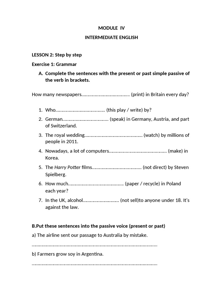 Lesson 2 - Exercises-5 | PDF