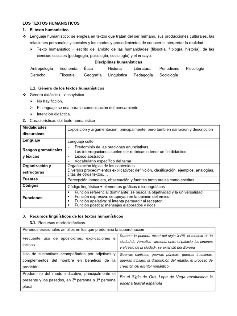 Texto Humanistico | PDF