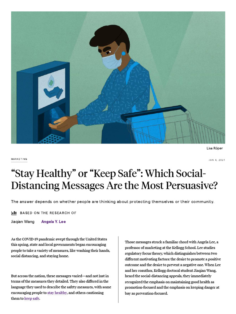 R&D2 [A]_ “Stay Healthy” or “Keep Safe”_ Which Social-Distancing ...