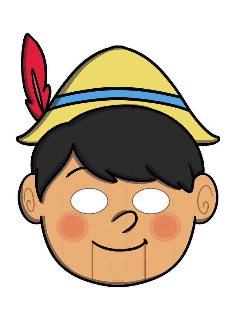 pinocho máscaras | PDF