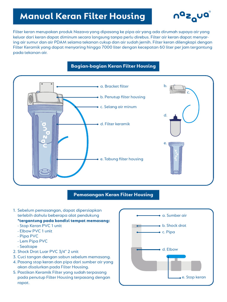 Manual Keran Filter Housing | PDF