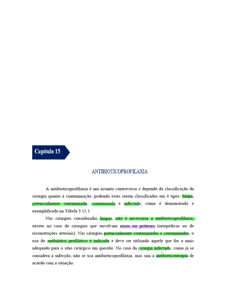 ATB Profilaxia | PDF