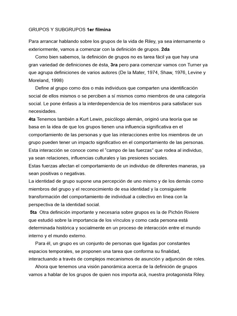 Grupos y Subgrupos | PDF