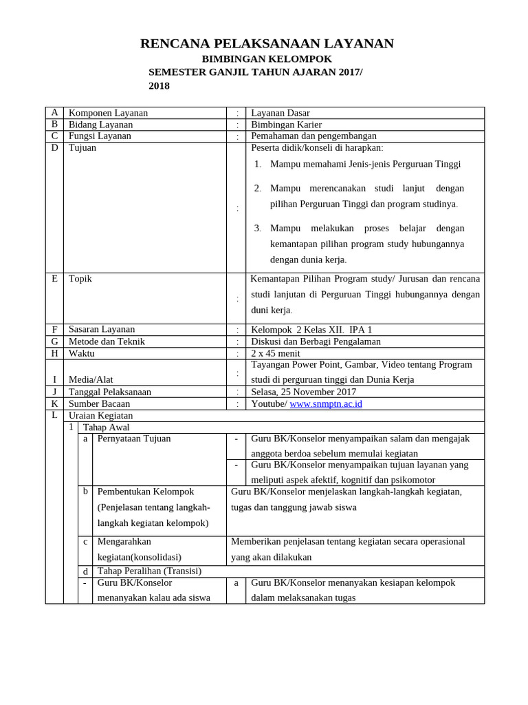 RPL Bimbingan Kelompok 20 PDF Free | PDF