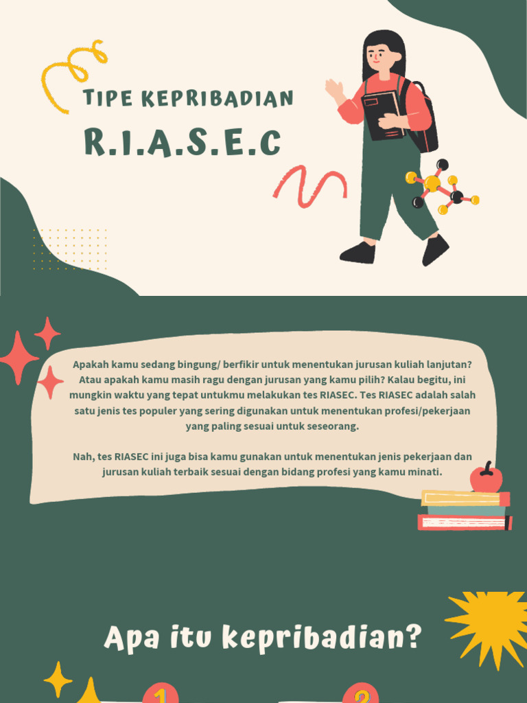 Tes RIASEC untuk Pilih Jurusan | PDF