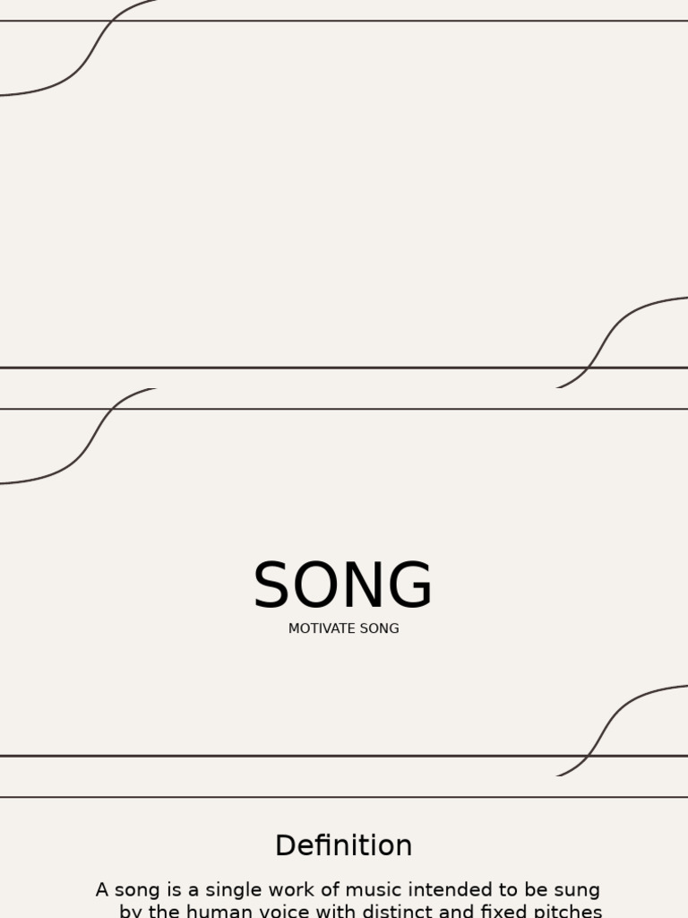 Song | PDF
