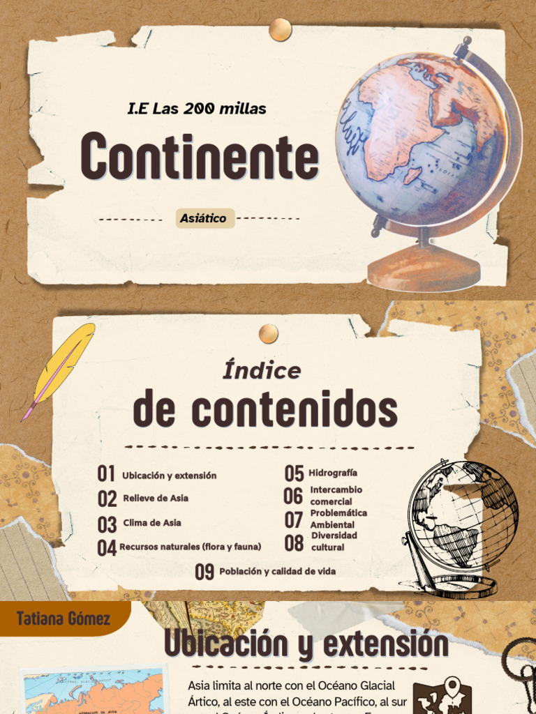Continente Asiático | PDF