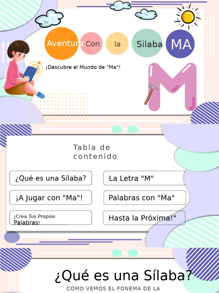 Presentacion de La Silaba Ma | PDF