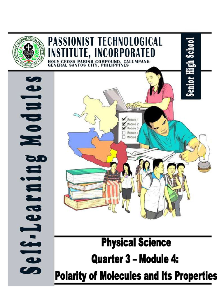 4TH Module 3RD Quarter (PS) | PDF | Chemical Polarity | Career & Growth