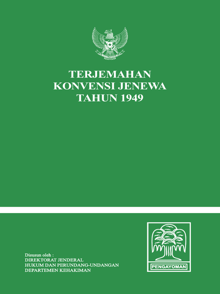 1 Konvensi Jenewa 1949 | PDF