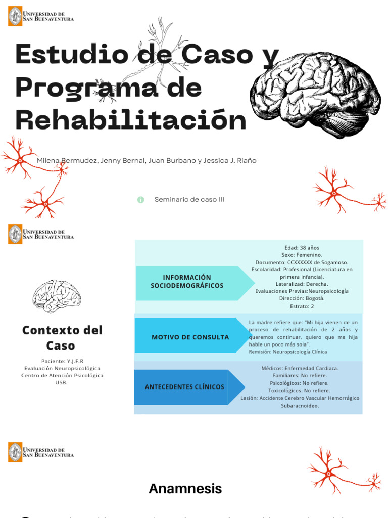 Estudio de Caso III afasia | PDF