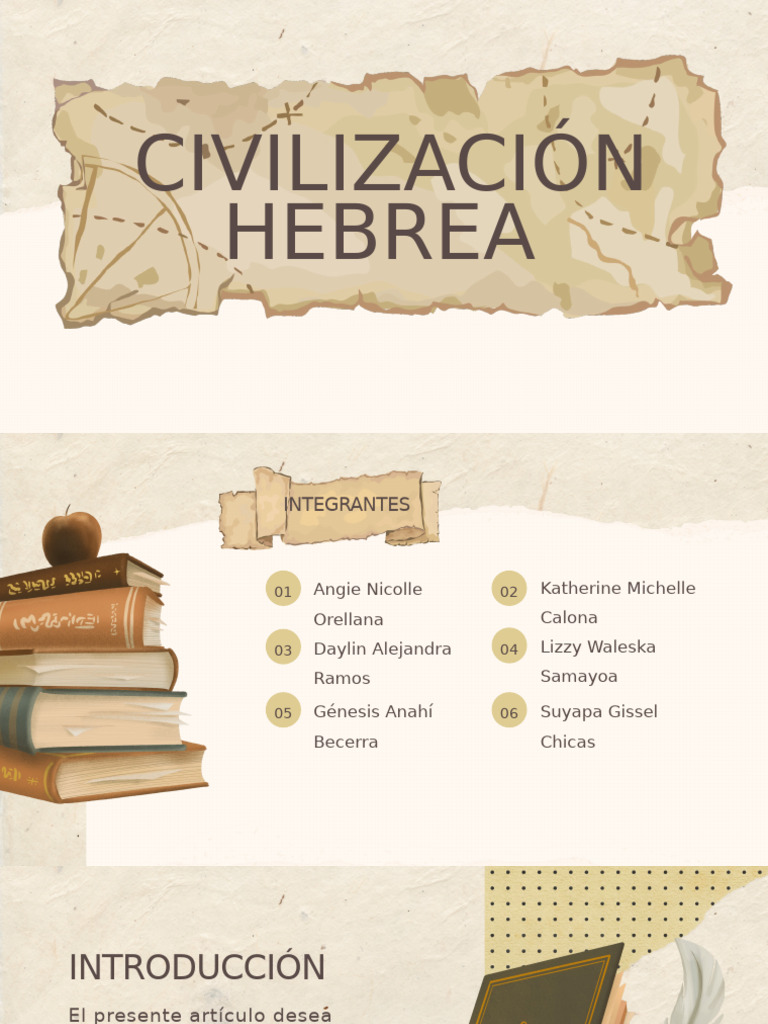 Civilización Hebrea | PDF