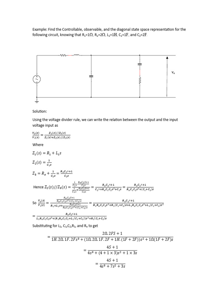 Example State Space | PDF