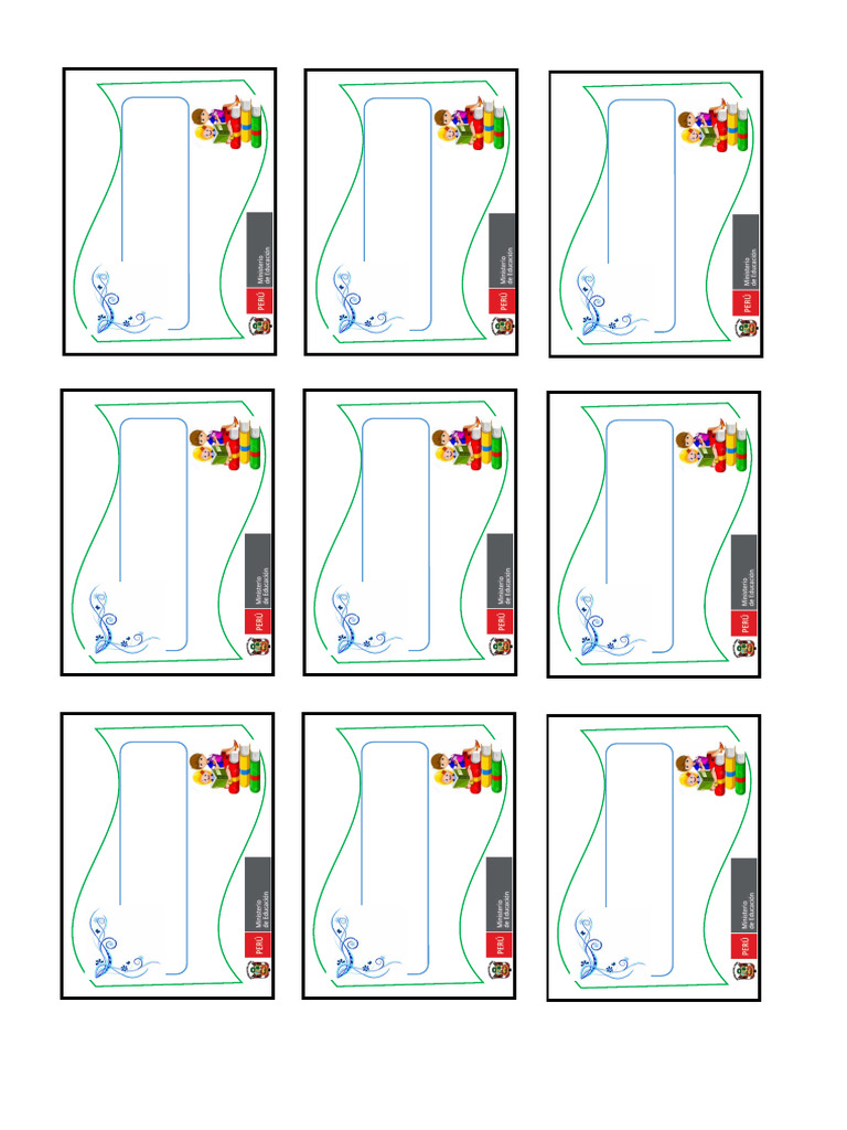 Solapines para Nombres de Niños | PDF