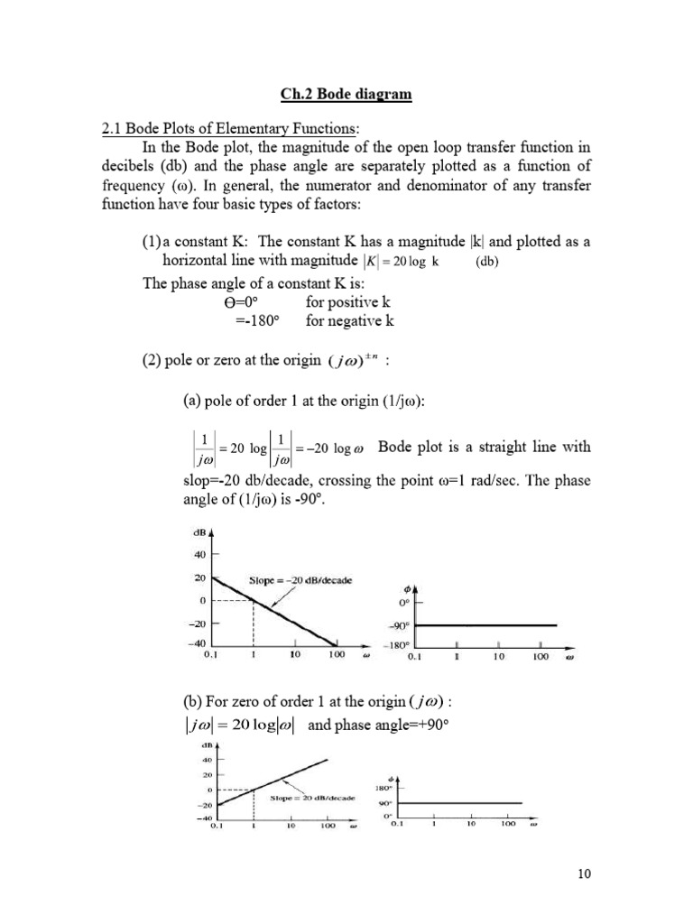Bode Diagram and Lead - Lag Compansator | PDF