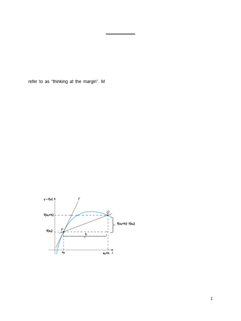 Unit 2 - Differentiation | PDF