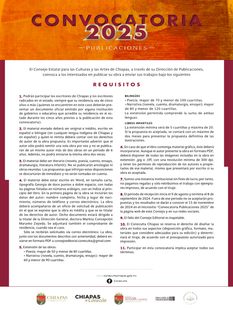 Convocatoria_Publicaciones_2025 | PDF