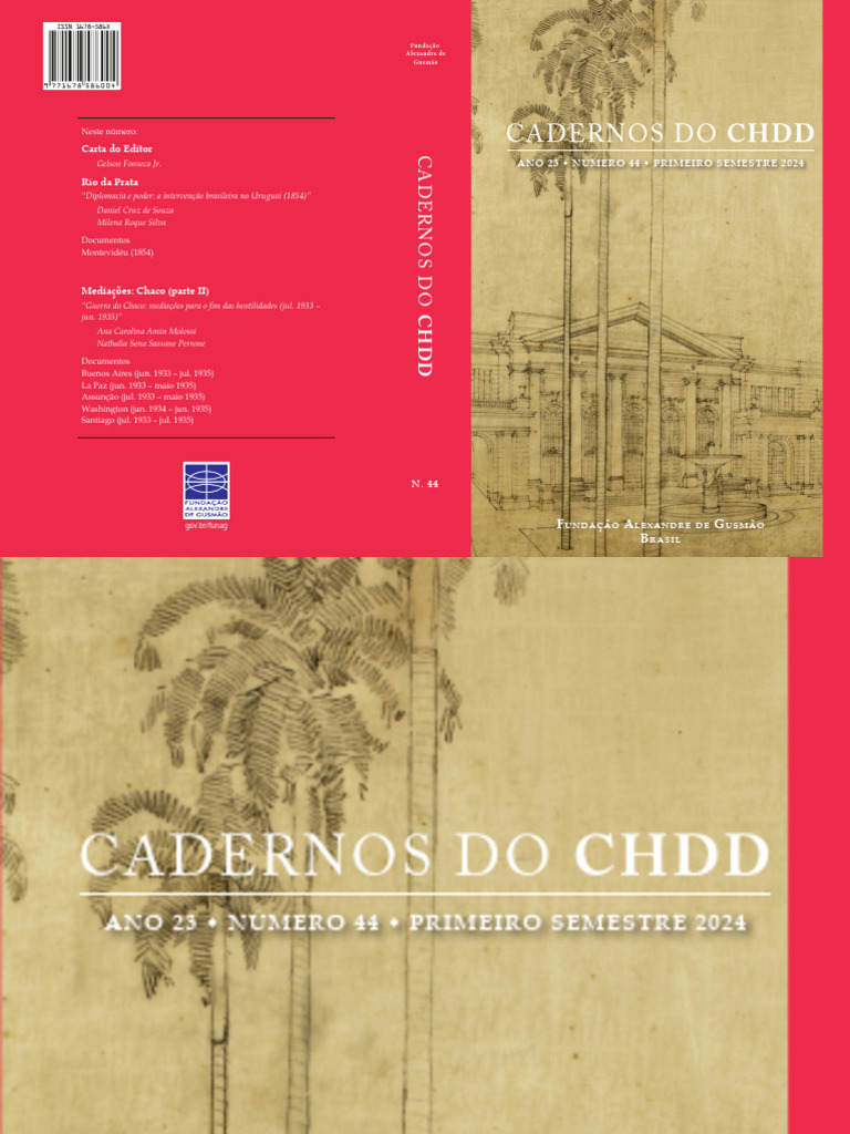 Cadernos Do CHDD - Ano 23. Numero 44 - Primeiro Semestre de 2024 | PDF