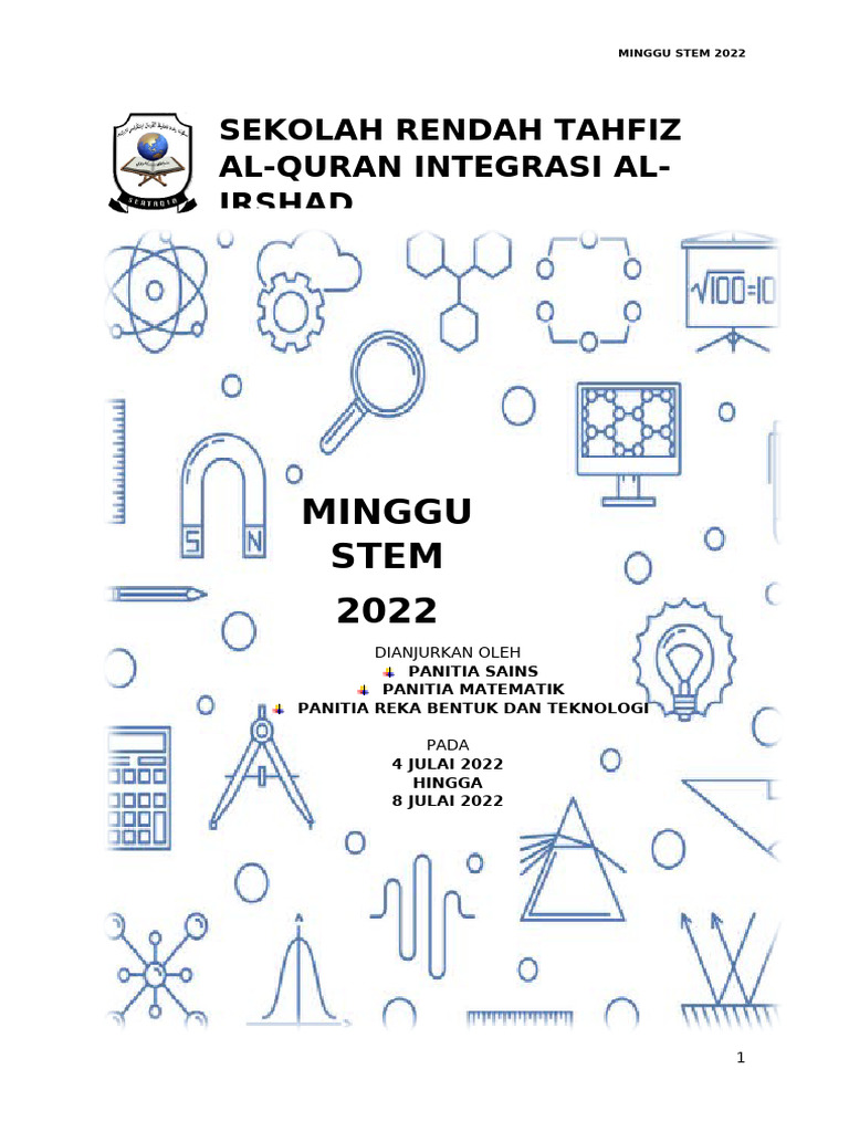 Kertas Kerja Minggu STEM 2022 | PDF