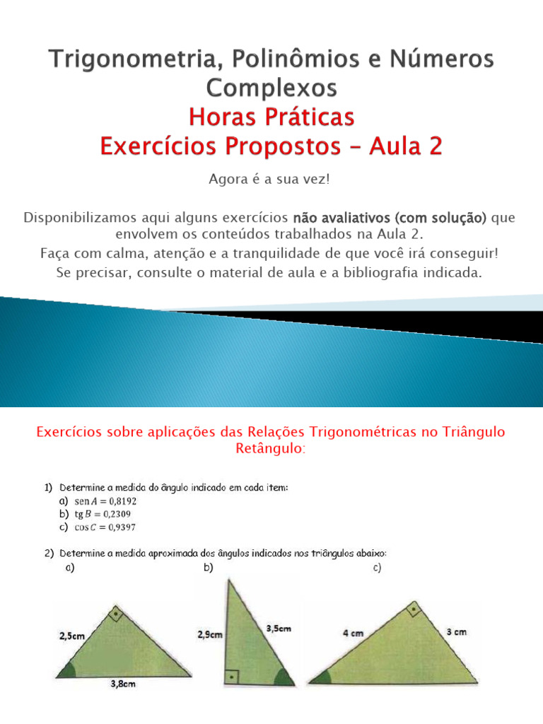 Ex-Prop - Aula 2 | PDF