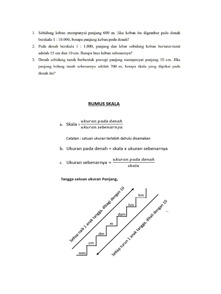 Soal Skala | PDF