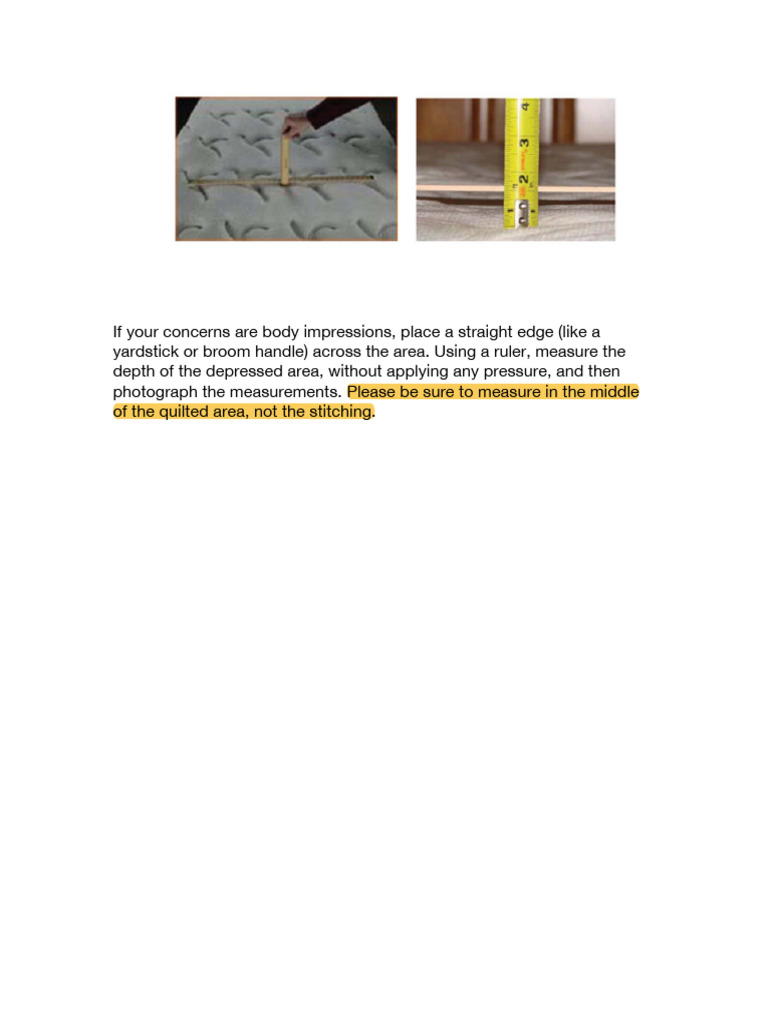 How To Measure Body Impressions | PDF