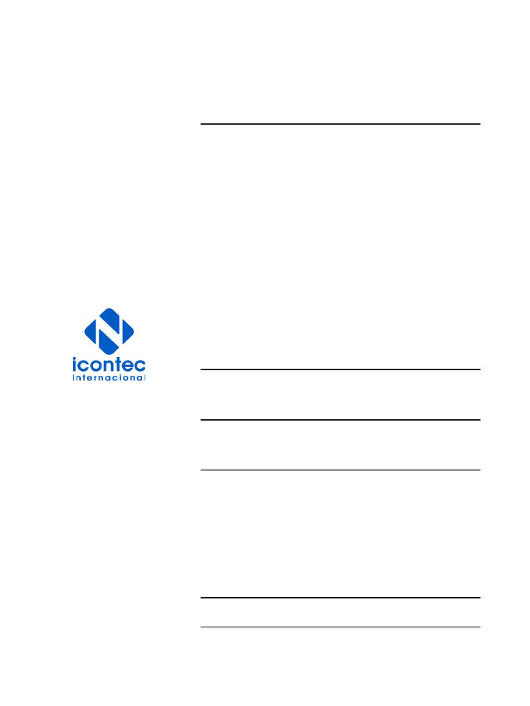 Norma Técnica Colombiana 6176 | PDF