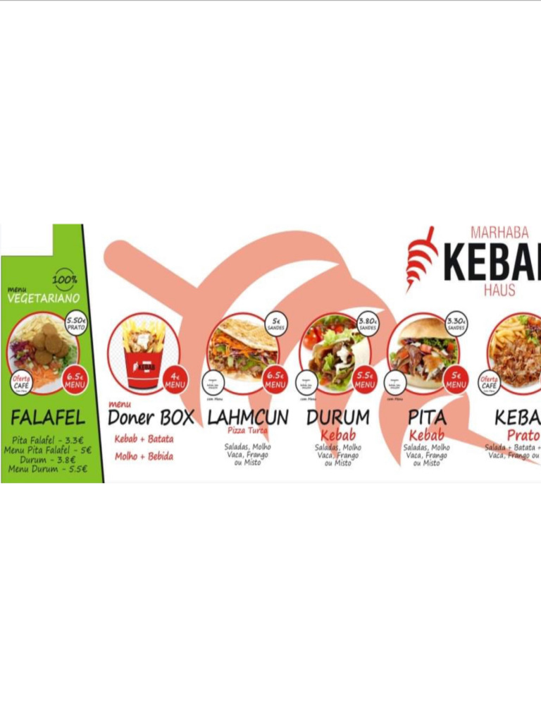 Marhaba Kebab Haus Menu | PDF